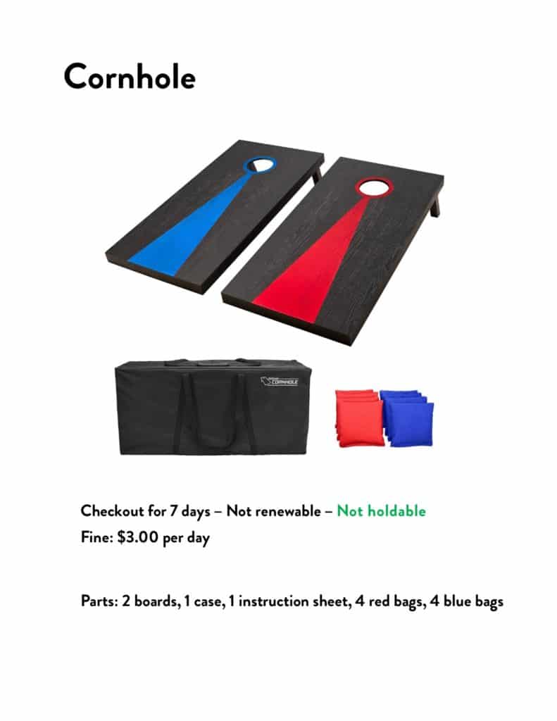 Cornhole | Pickens County Library System