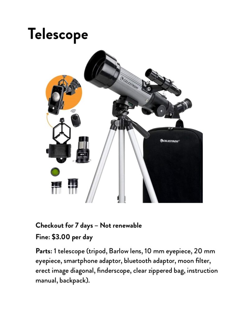 Telescope | Pickens County Library System